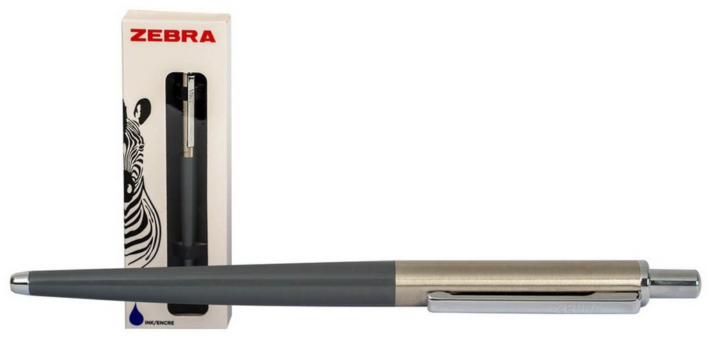 Kuličkové pero Zebra 901 - šedá - HAAGER.cz